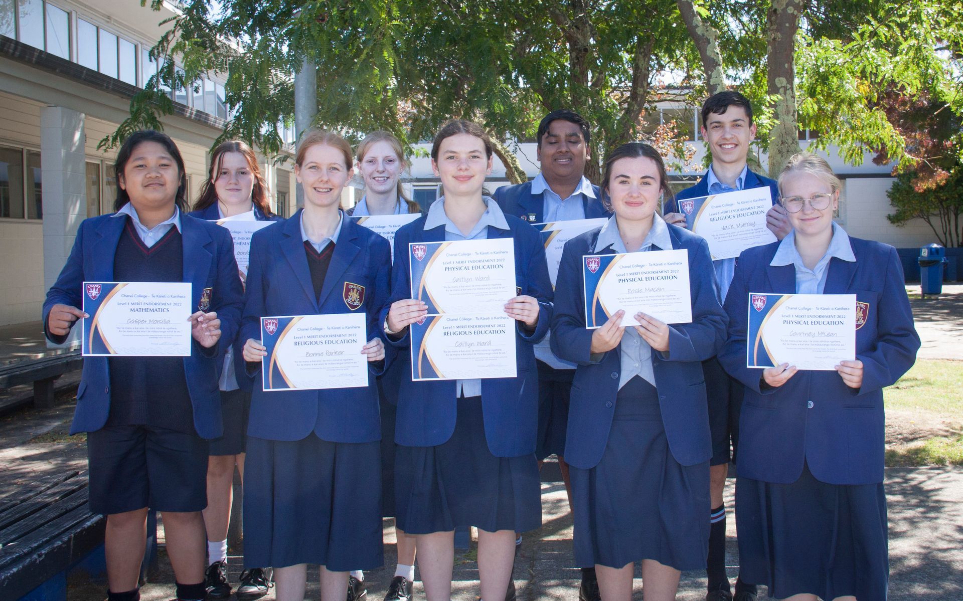 Chanel College, Masterton - All Through Christ